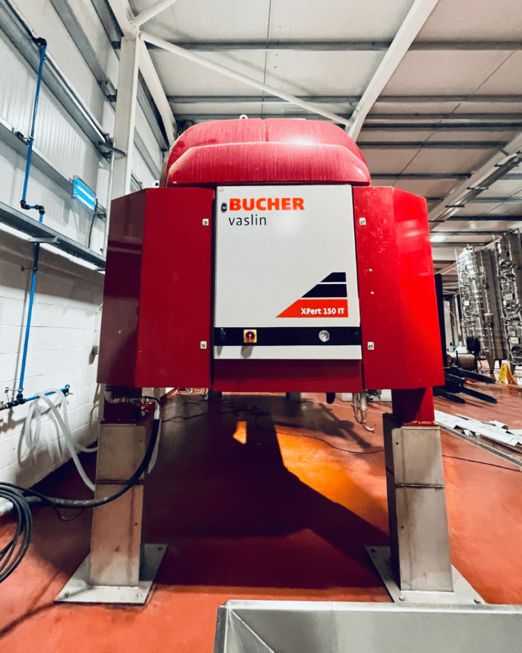 Harvest in the Winery - Ridgeview